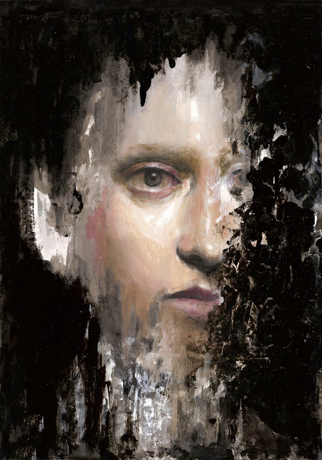 Fading Figures: Expressive Paintings by Nima Tayebian | Daily design ...