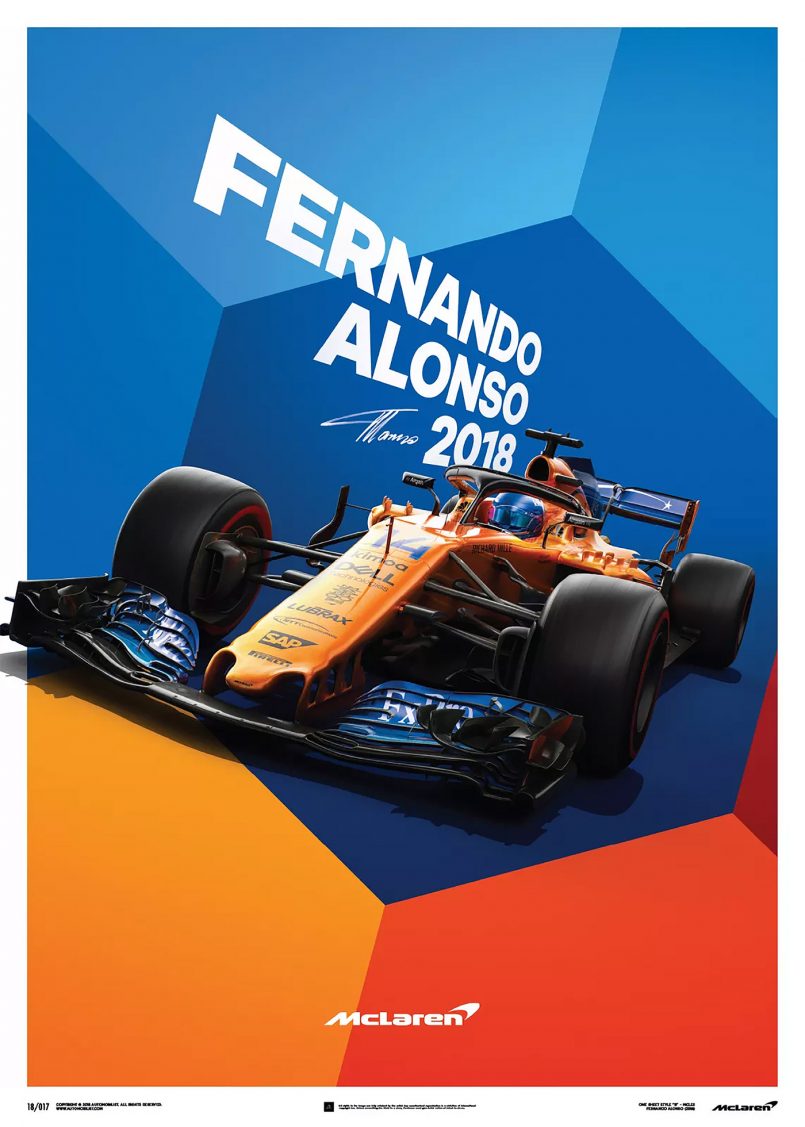 Formula 1 Artworks & Posters by Automobilist | Daily design inspiration ...
