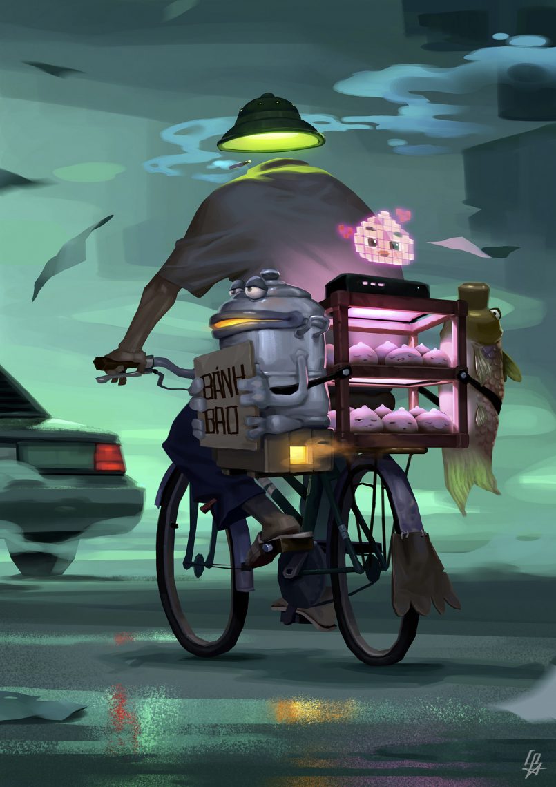 Digital Illustrations by Lê Long | Daily design inspiration for ...