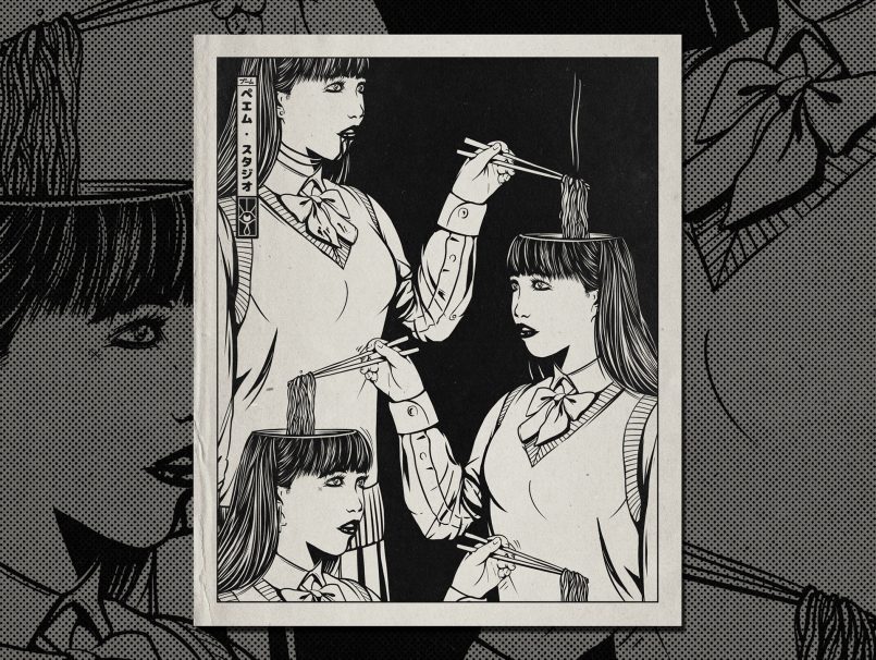 Vintage Japanese Style Graphics & Illustrations by Paiheme | Daily ...