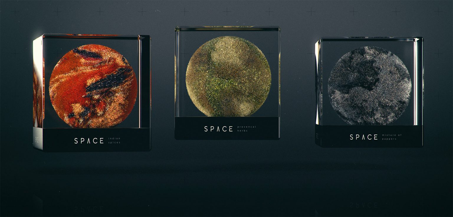Space: Spice Packaging Concept by Unblvbl | Daily design inspiration ...
