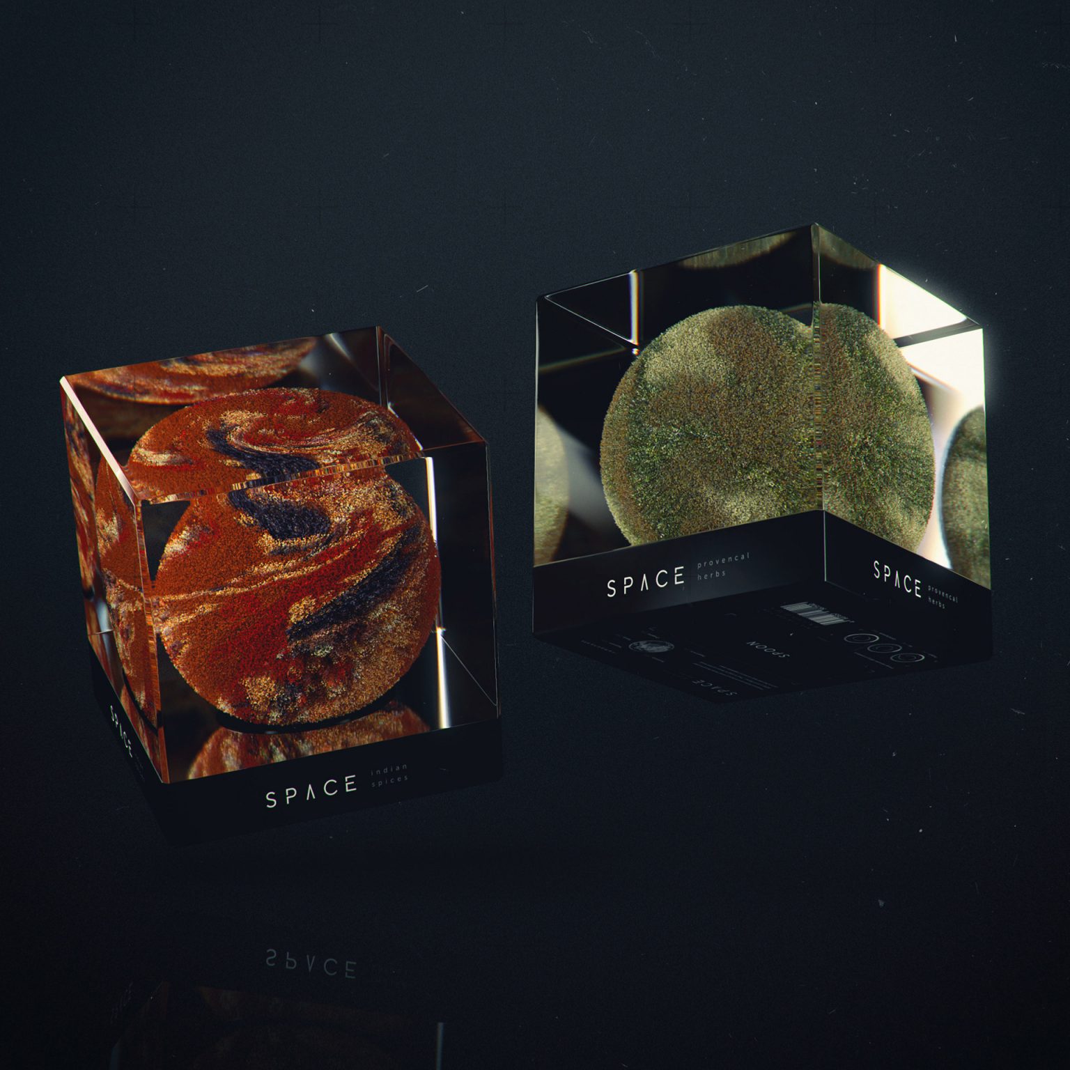 Space: Spice Packaging Concept by Unblvbl | Daily design inspiration ...