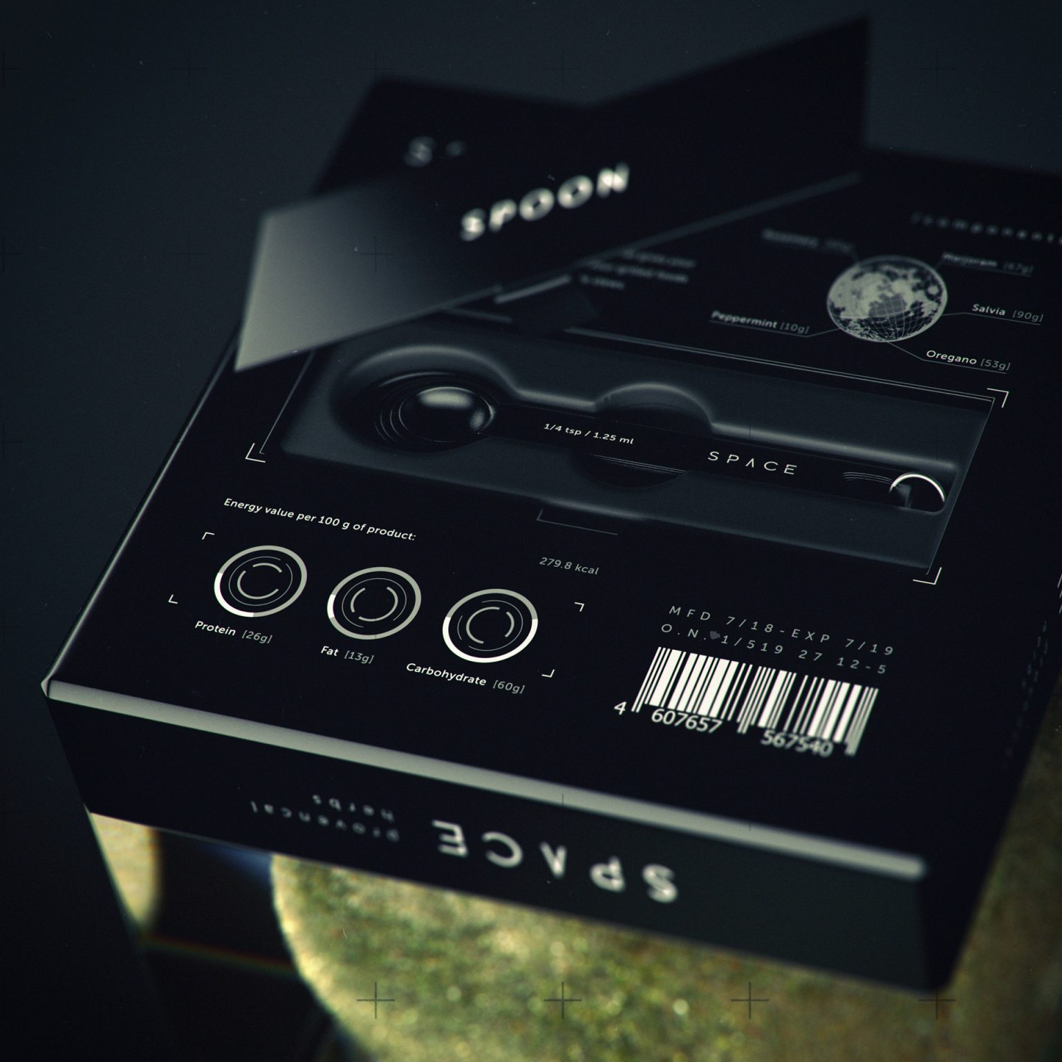 Space: Spice Packaging Concept by Unblvbl | Daily design inspiration ...