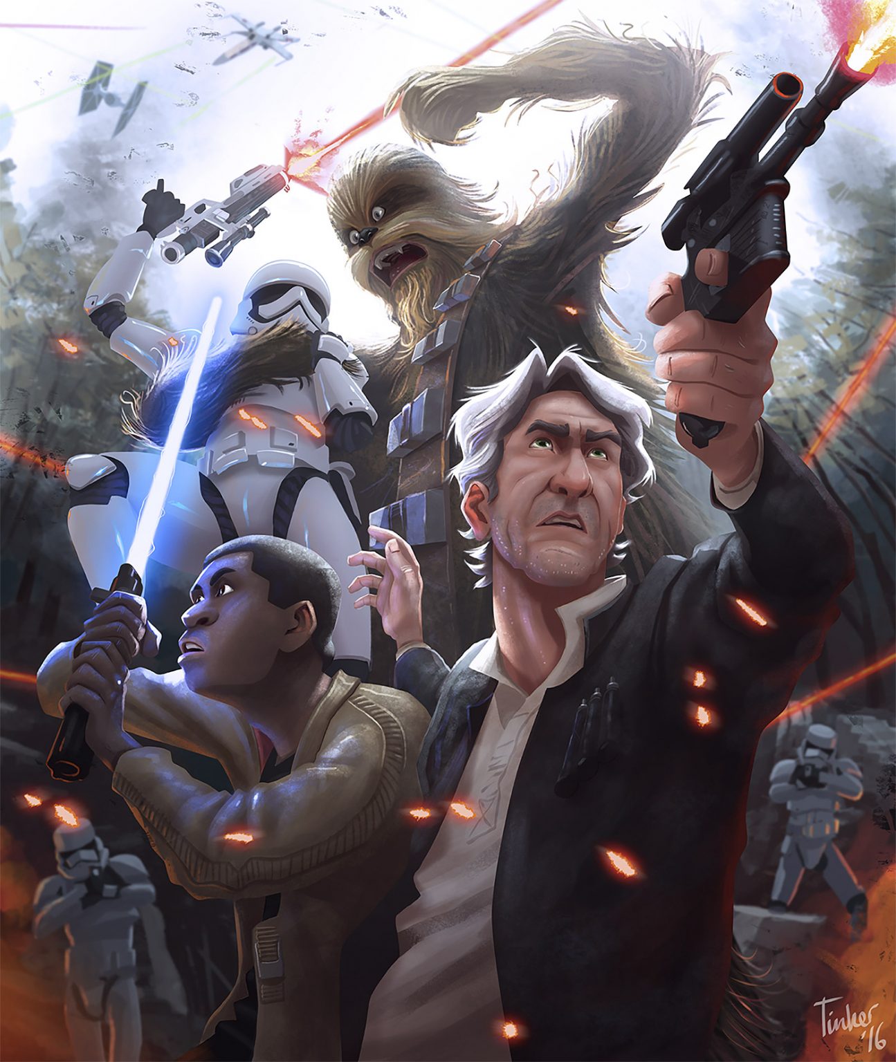 Awesome Star Wars Inspired Artworks | Daily design inspiration for ...