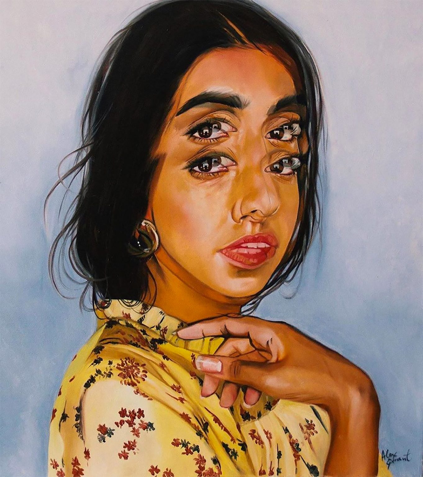Double Vision: Paintings by Alex Garant | Daily design inspiration for ...