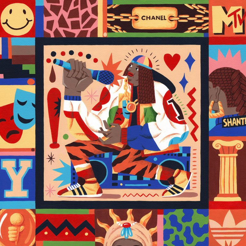 Colorful Paintings & Large Scale Artworks by Saddo | Daily design ...