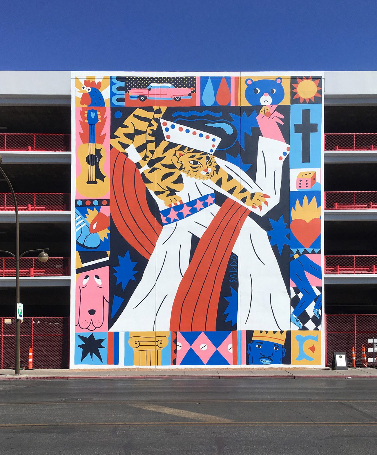 Colorful Paintings & Large Scale Artworks by Saddo | Daily design ...