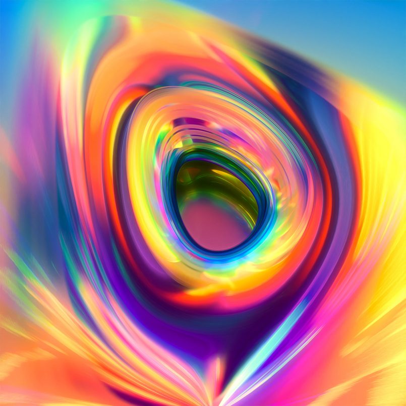 Wormholes & Swirls: Digital Art by Stu Ballinger | Daily design ...