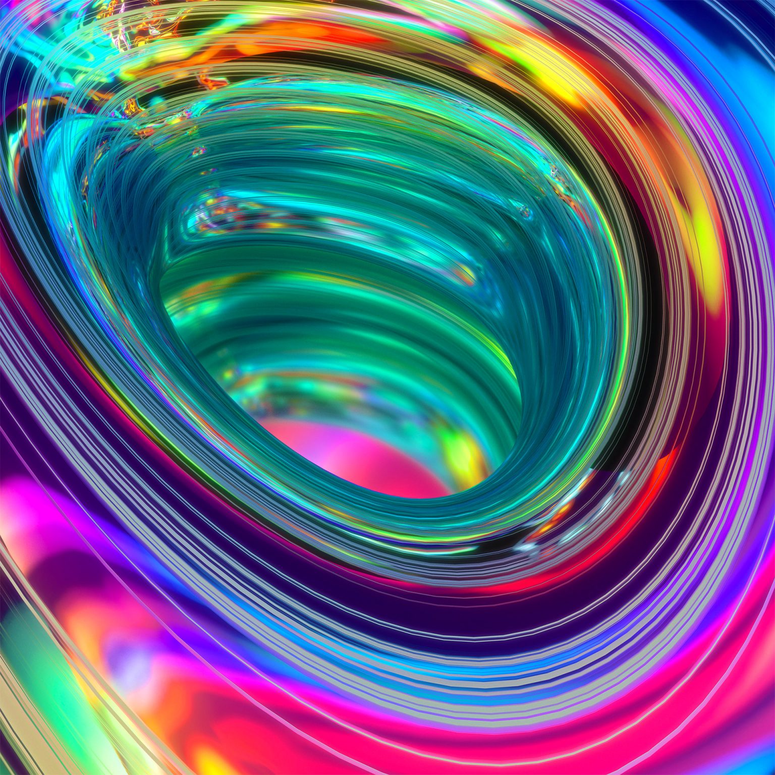 Wormholes & Swirls: Digital Art by Stu Ballinger | Daily design ...