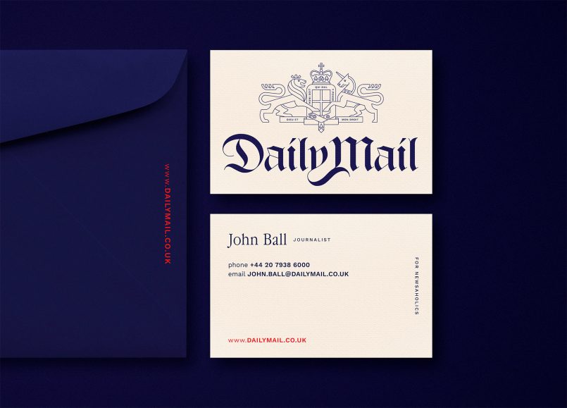 Daily Mail Rebranding Concept by Miklós Kiss | Daily design inspiration ...