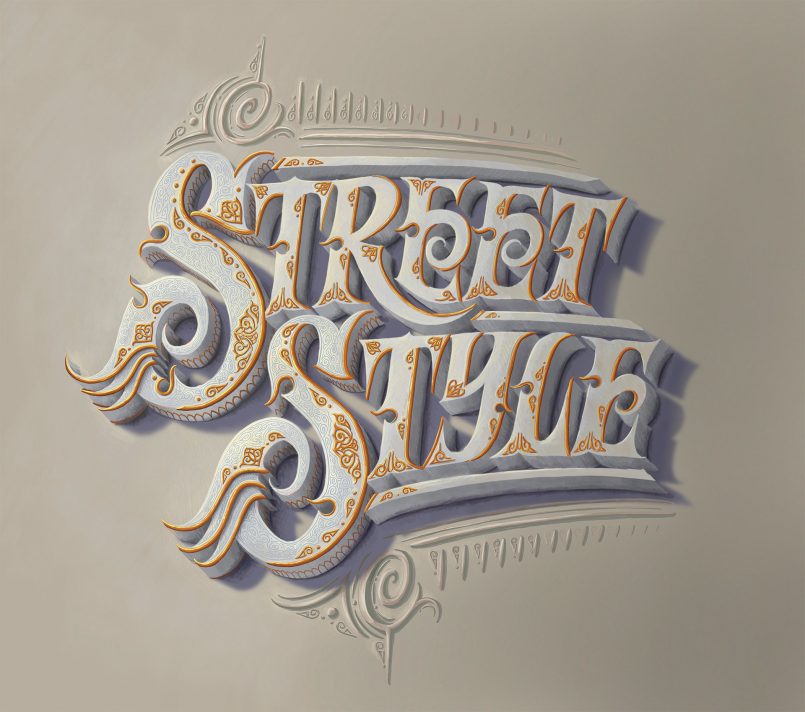 More Amazing Illustrated Lettering Creations by Biksence | Daily design ...