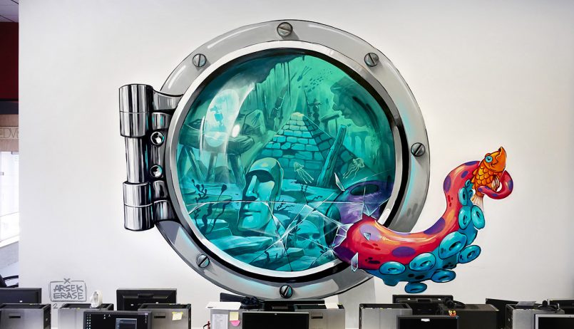 Graffiti Interiors by Arsek Erase | Daily design inspiration for ...