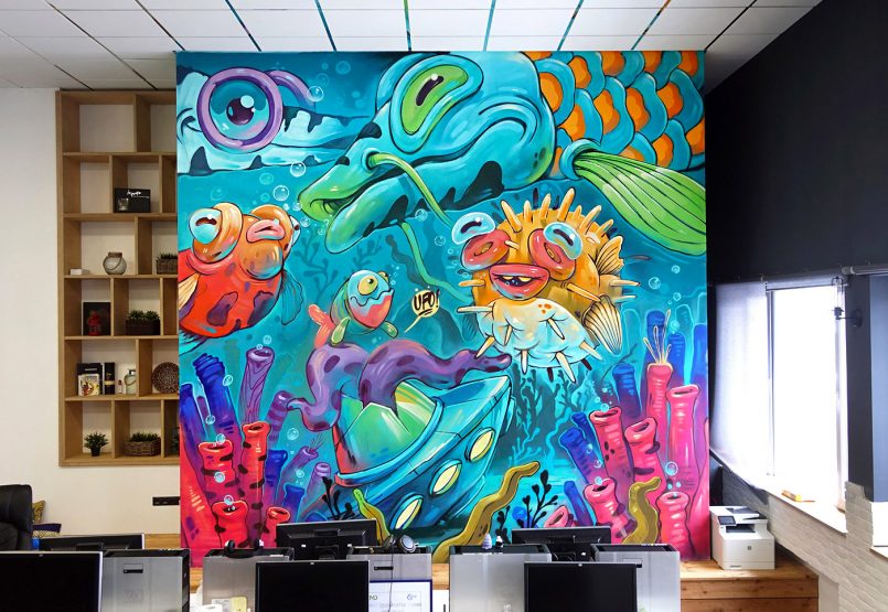 Graffiti Interiors by Arsek Erase | Daily design inspiration for ...