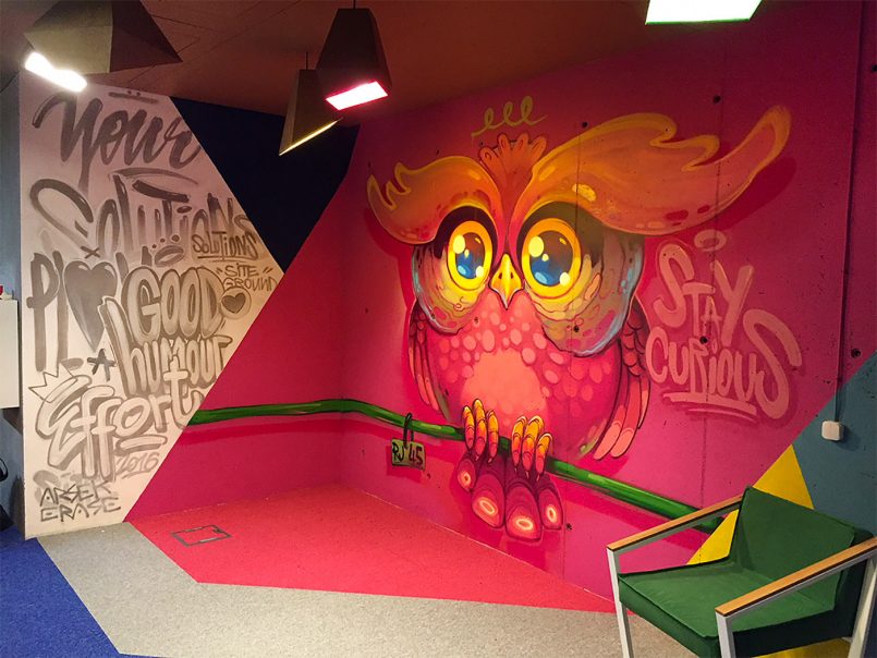 Graffiti Interiors by Arsek Erase | Daily design inspiration for ...
