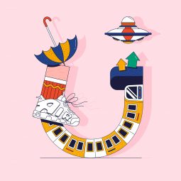 Typographic Illustrations by Mat Voyce | Daily design inspiration for ...