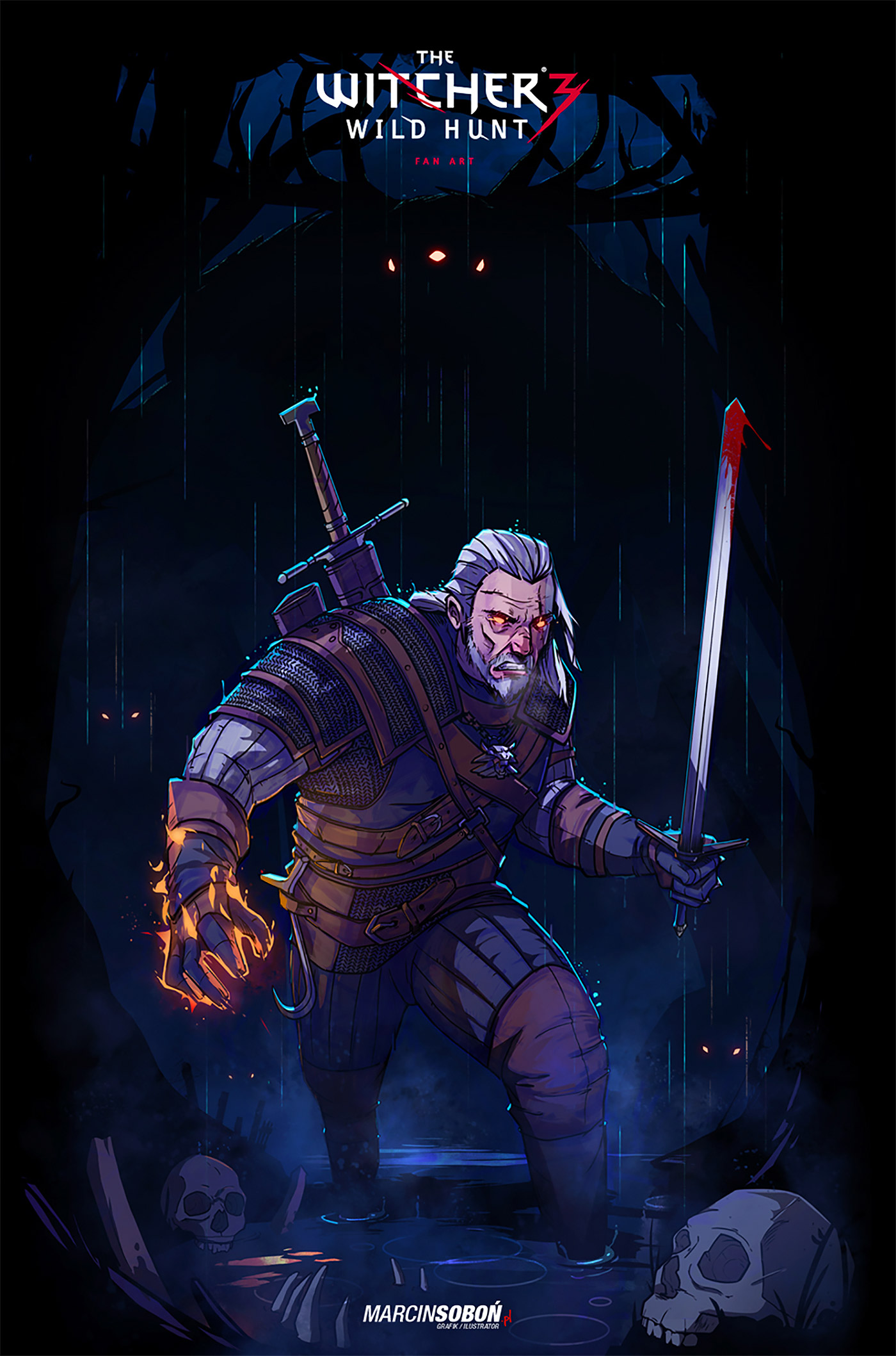 The Witcher Fan Art Collection | Daily design inspiration for creatives ...