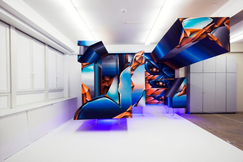 Fantastic Three-Dimensional Murals by Base 23 | Daily design ...