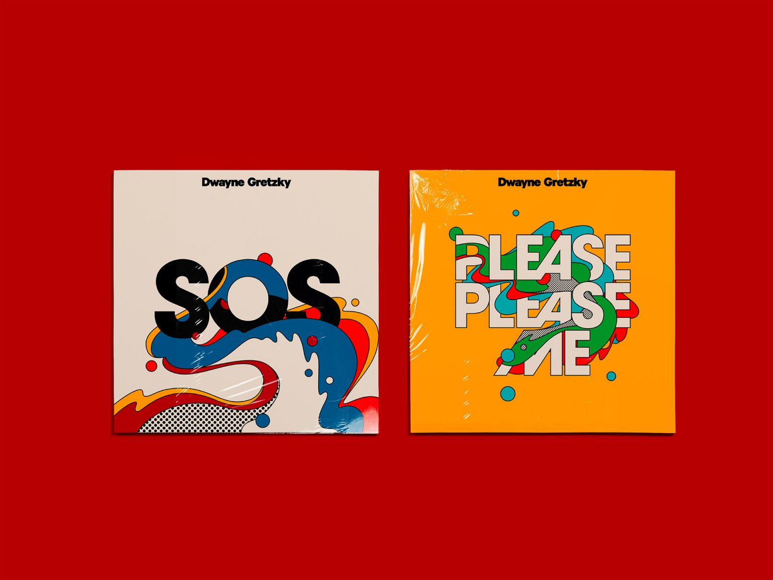 Dwayne Gretzky: Typographic Album Covers by Studio io | Daily design ...