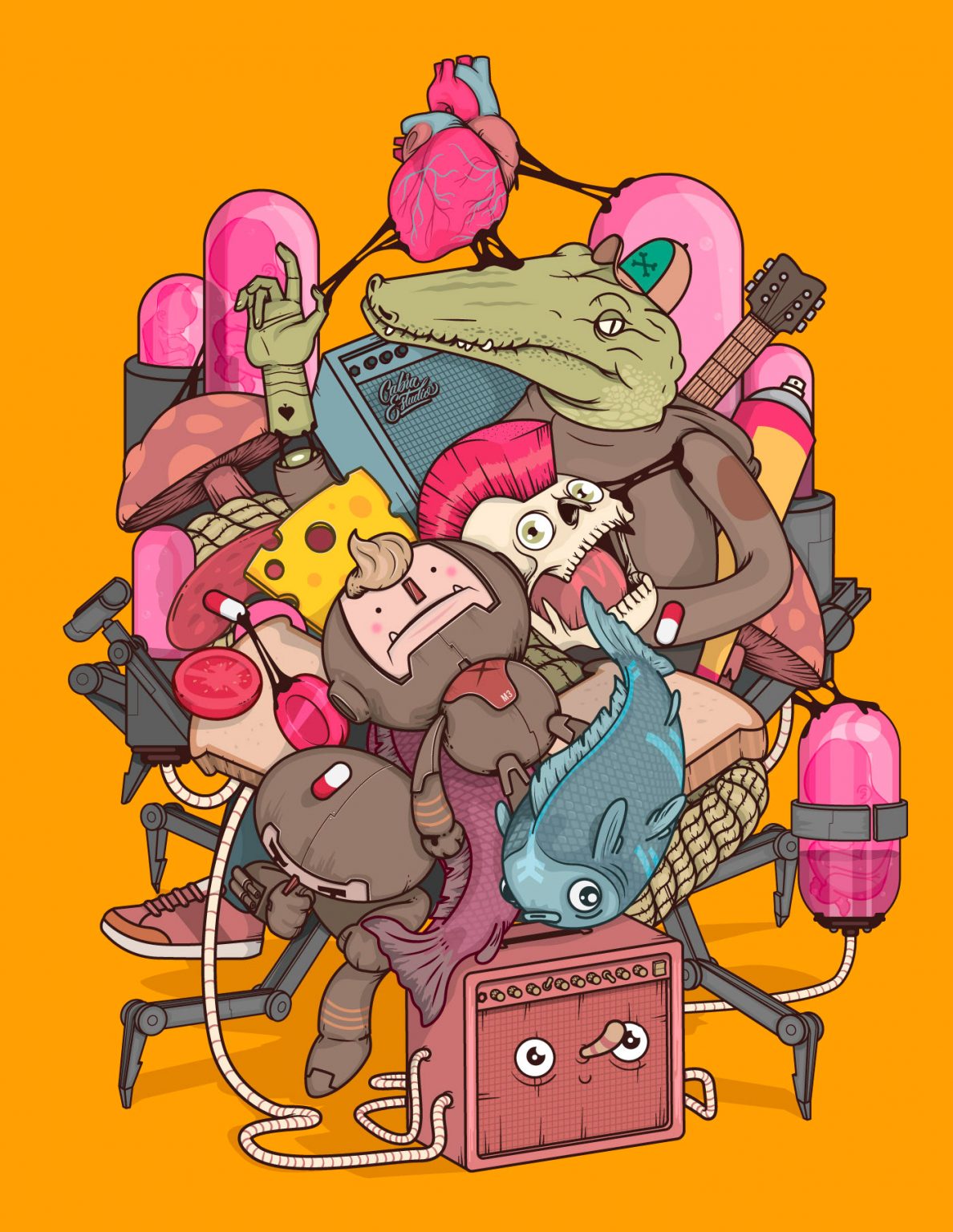 Colorful Illustrations by Meme | Daily design inspiration for creatives ...
