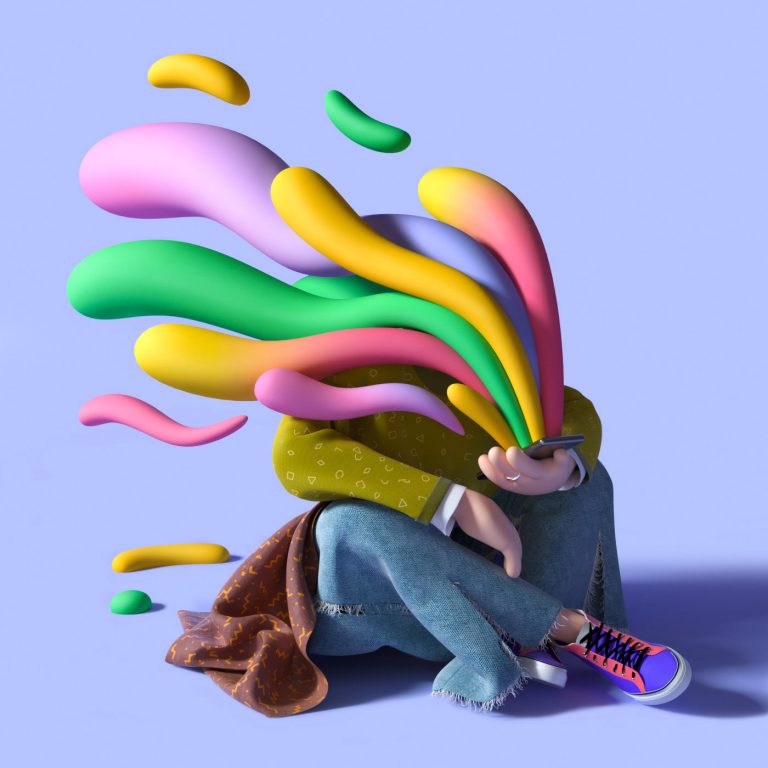 3D Illustrations & Character Design by UV Zhu | Daily design ...