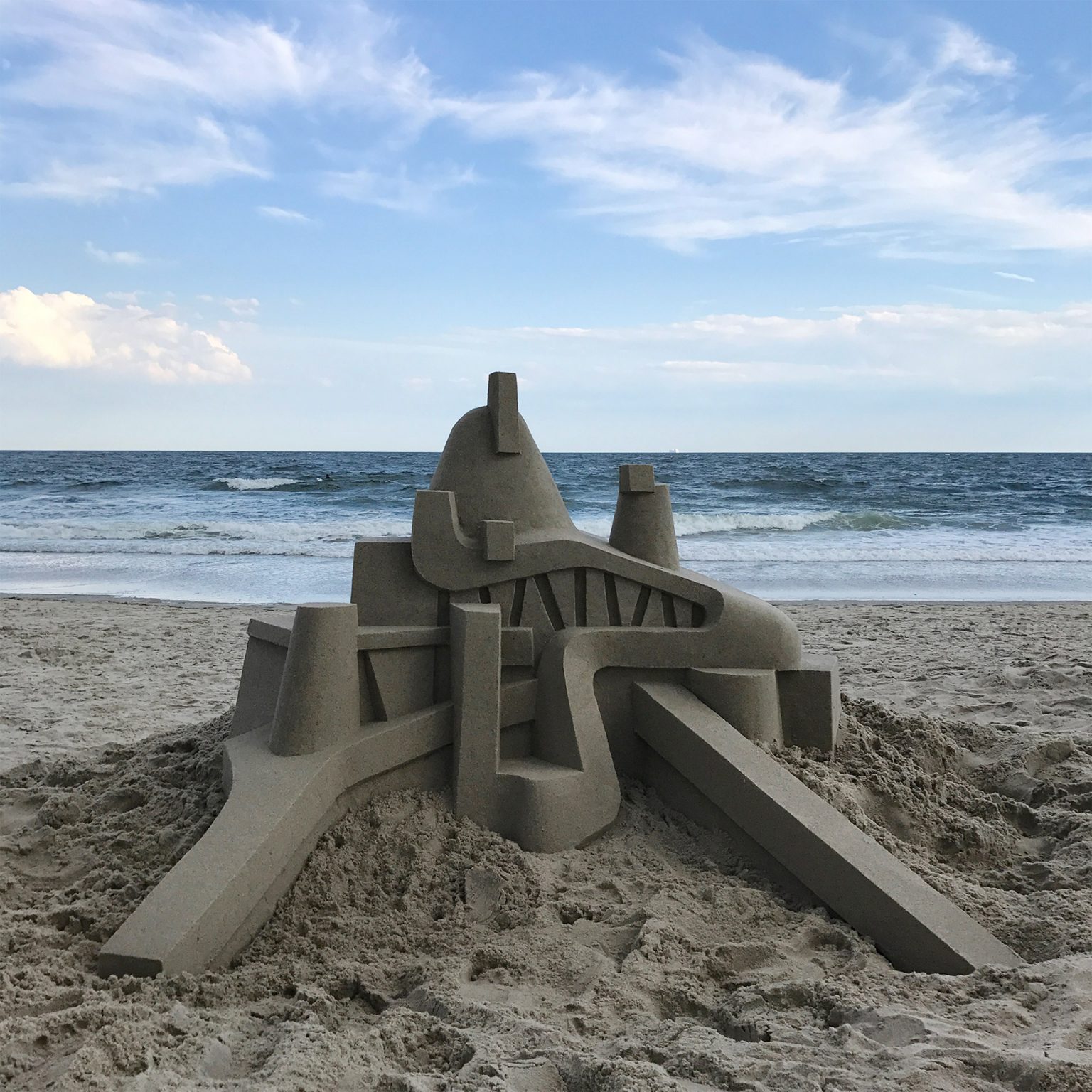 Geometric Sand Sculptures by by Calvin Seibert | Daily design ...