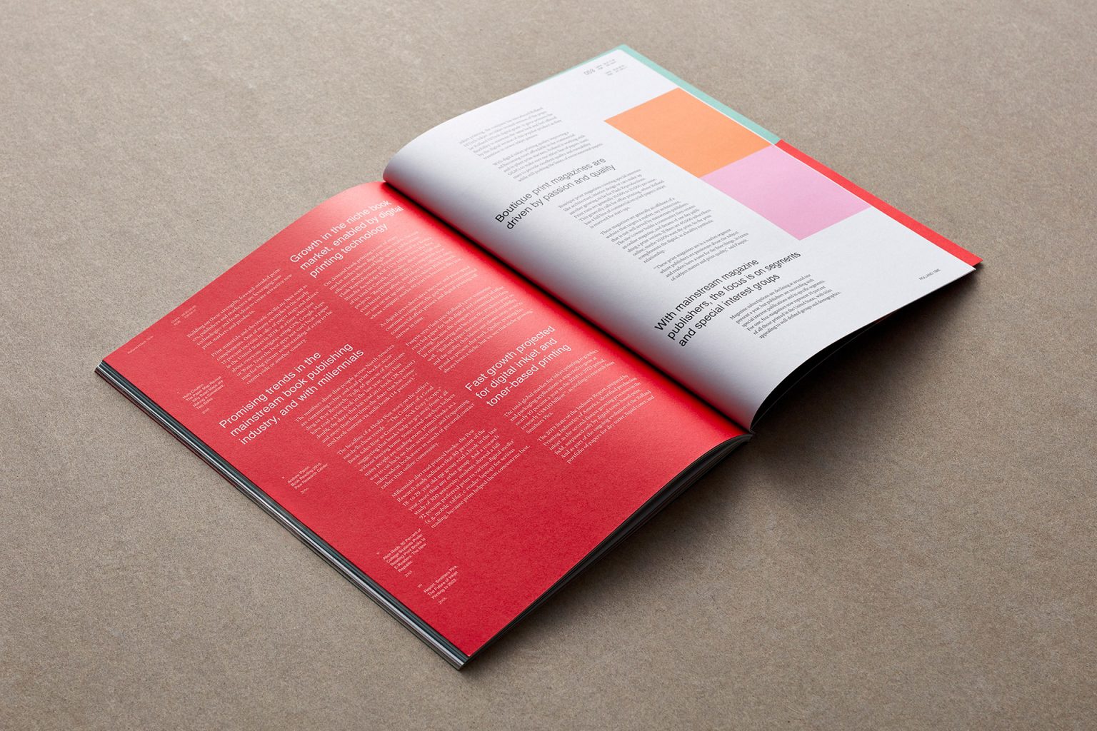 Rolland Fine Papers Magazine by Caserne | Daily design inspiration for ...