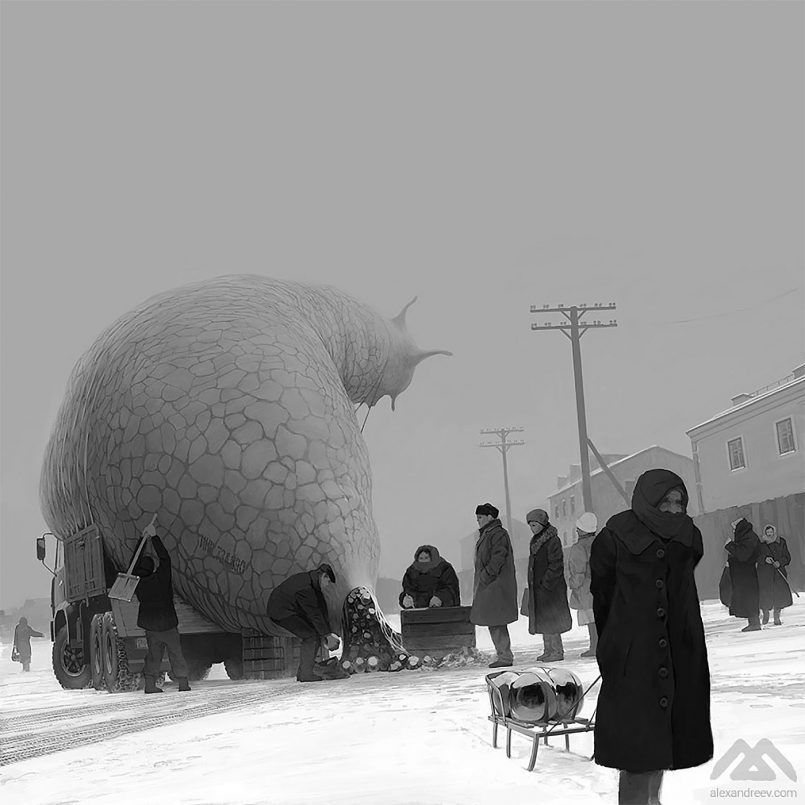 Other Worlds: Surreal Illustrations by Alex Andreev | Daily design ...