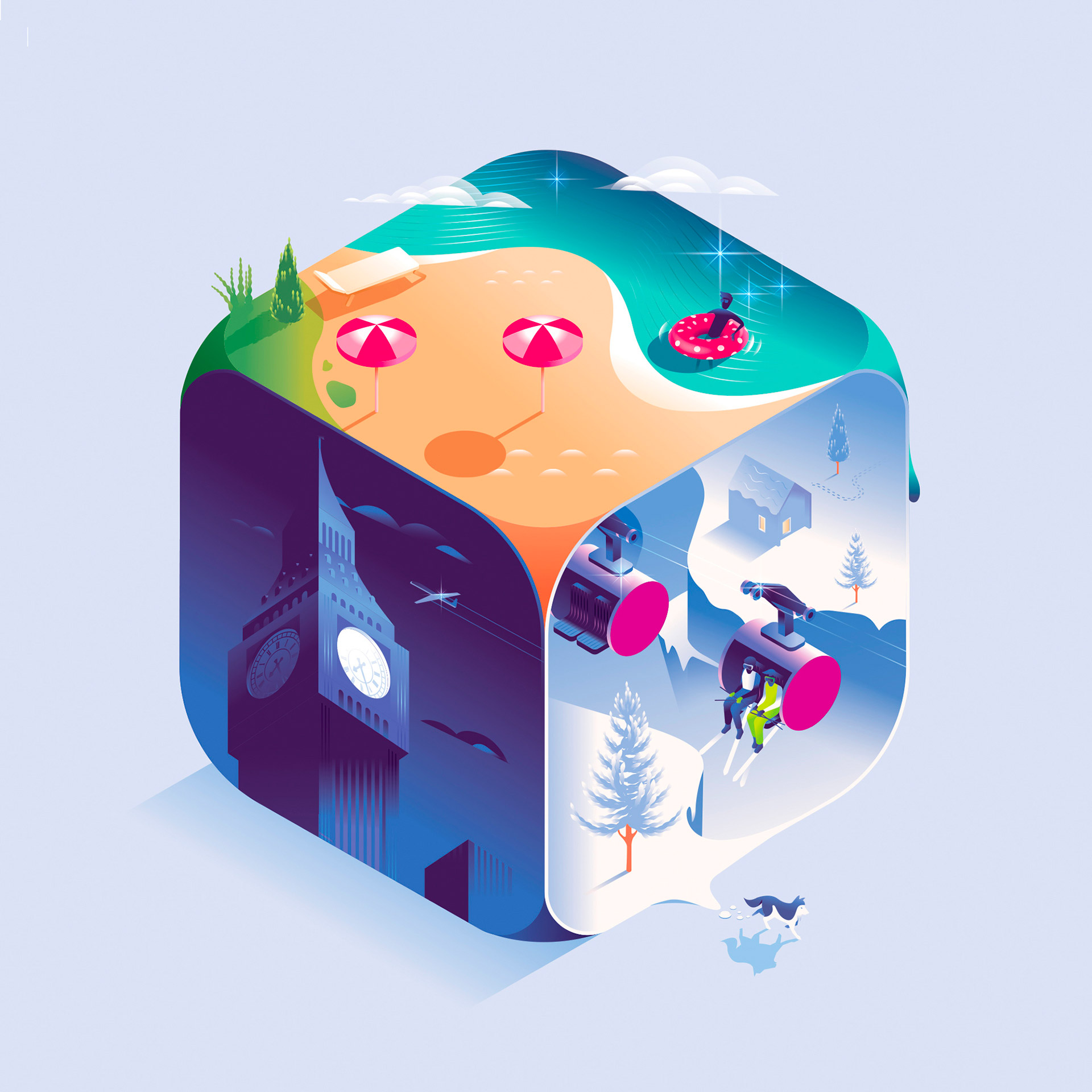 Illustrations by Andrew Nye | Daily design inspiration for creatives ...