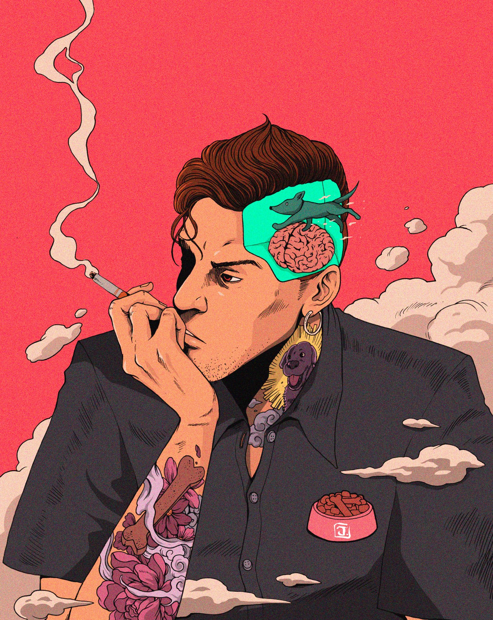 Illustrations by Jeff Aphisit | Daily design inspiration for creatives ...