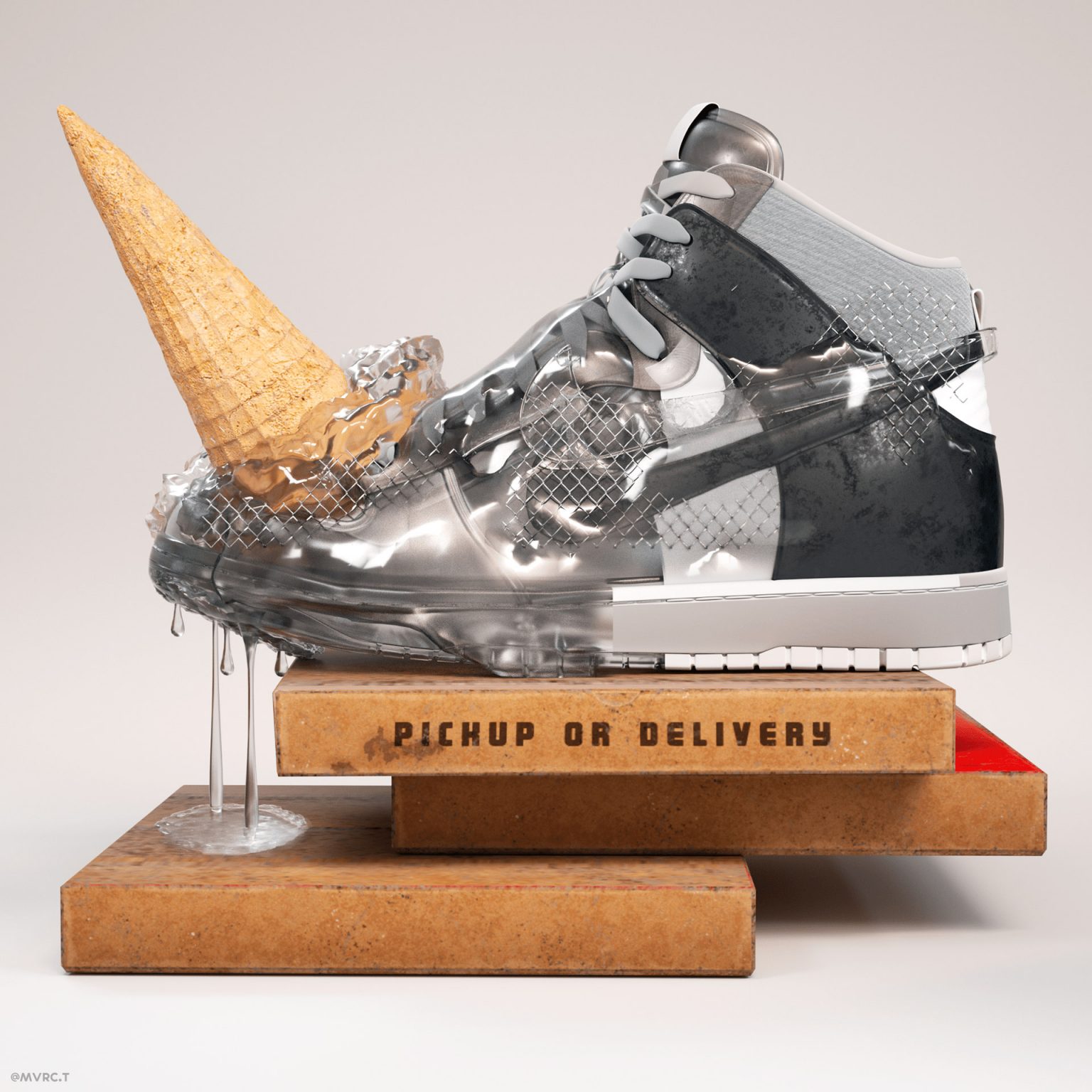 Cool Sneaker Artworks by Marc Tudisco | Daily design inspiration for ...