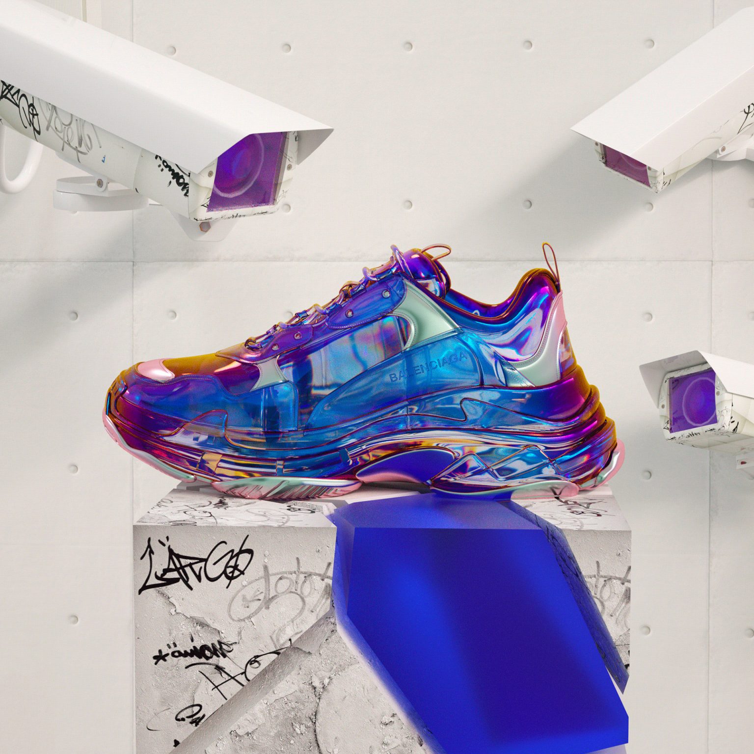 Cool Sneaker Artworks by Marc Tudisco | Daily design inspiration for ...