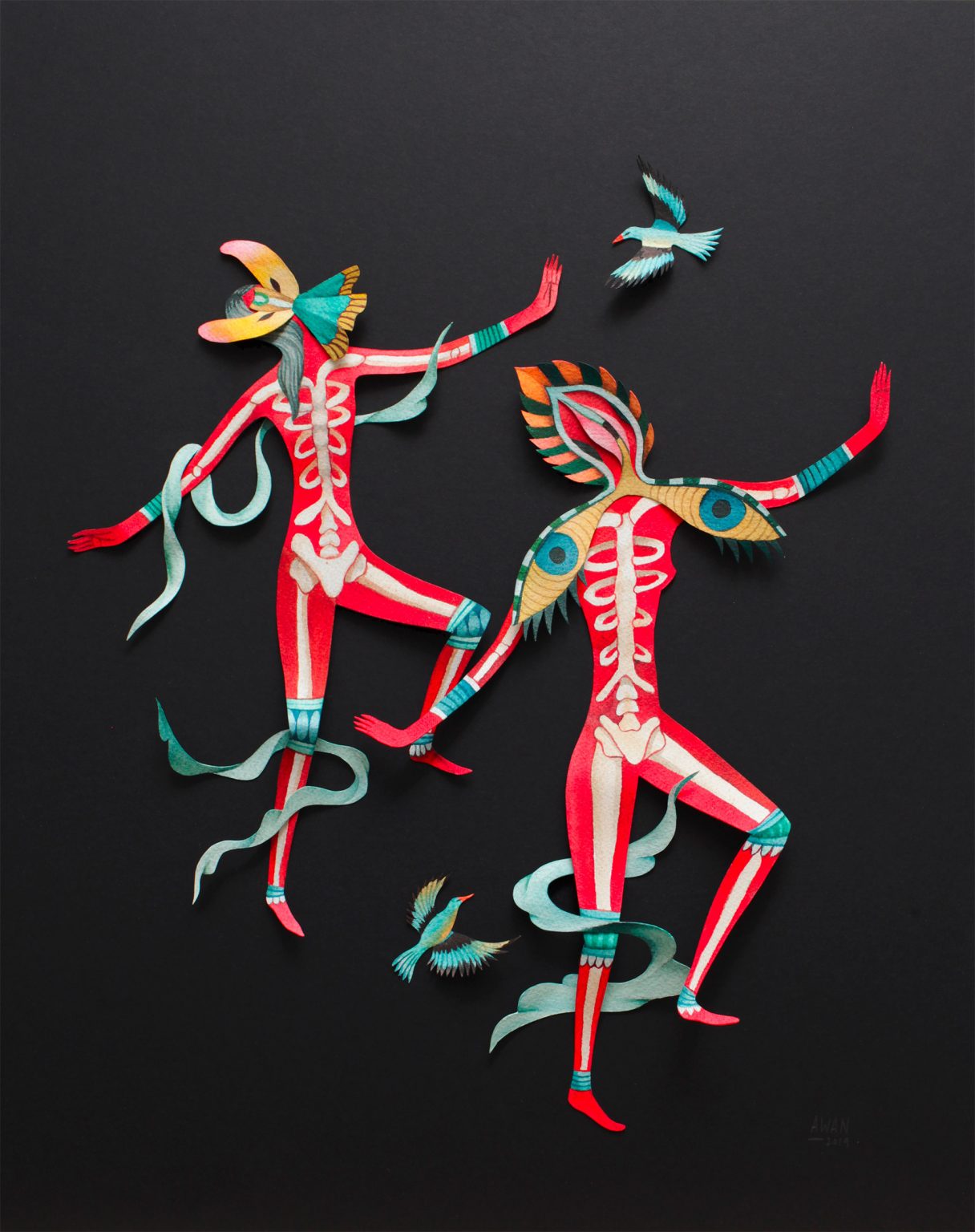 From Womb, To World: Art Exhibition by Andrea Wan | Daily design ...
