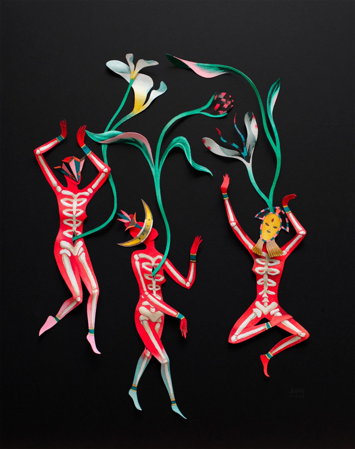 From Womb, To World: Art Exhibition by Andrea Wan | Daily design ...