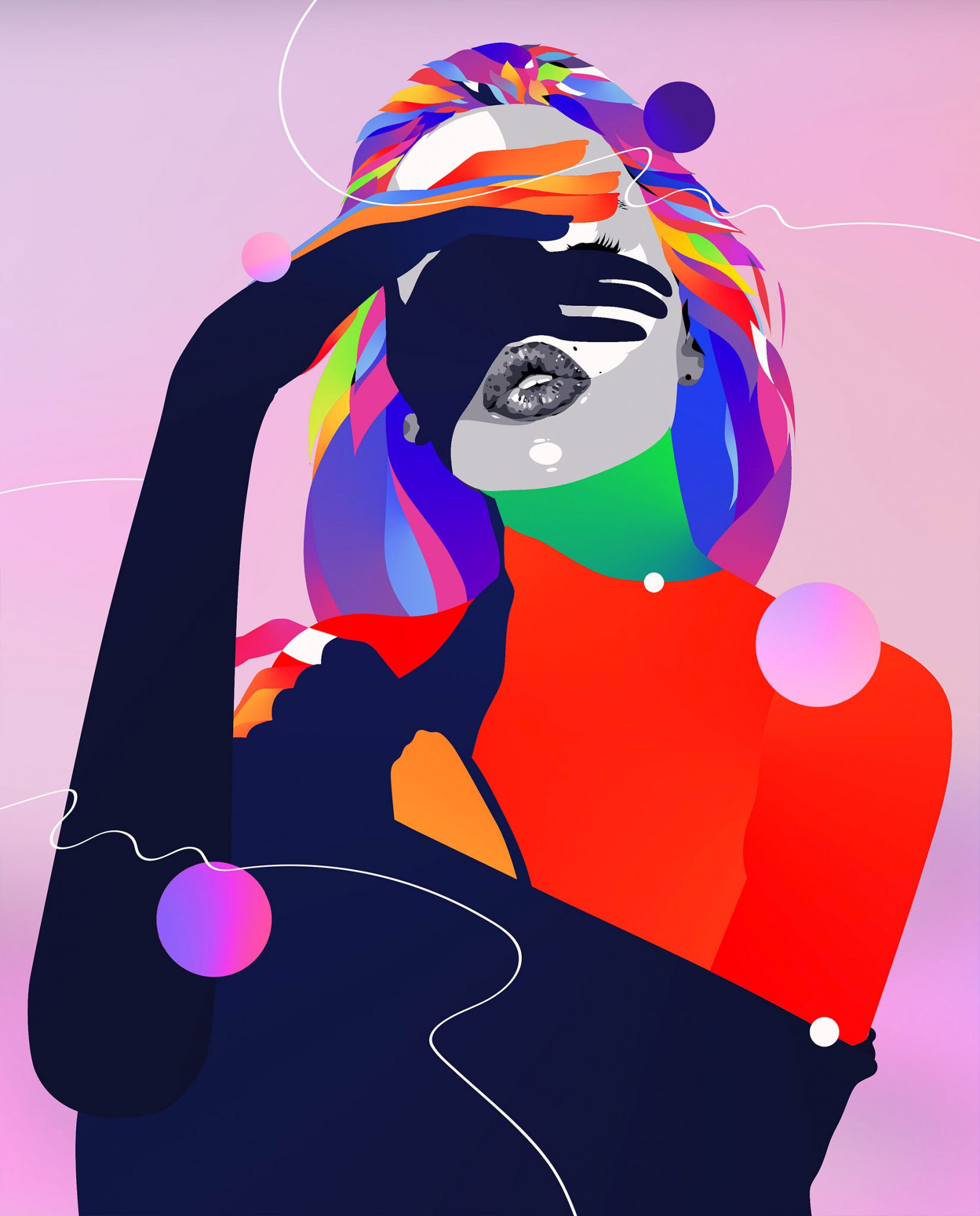 Vibrant Illustrations by Bram Vanhaeren | Daily design inspiration for ...