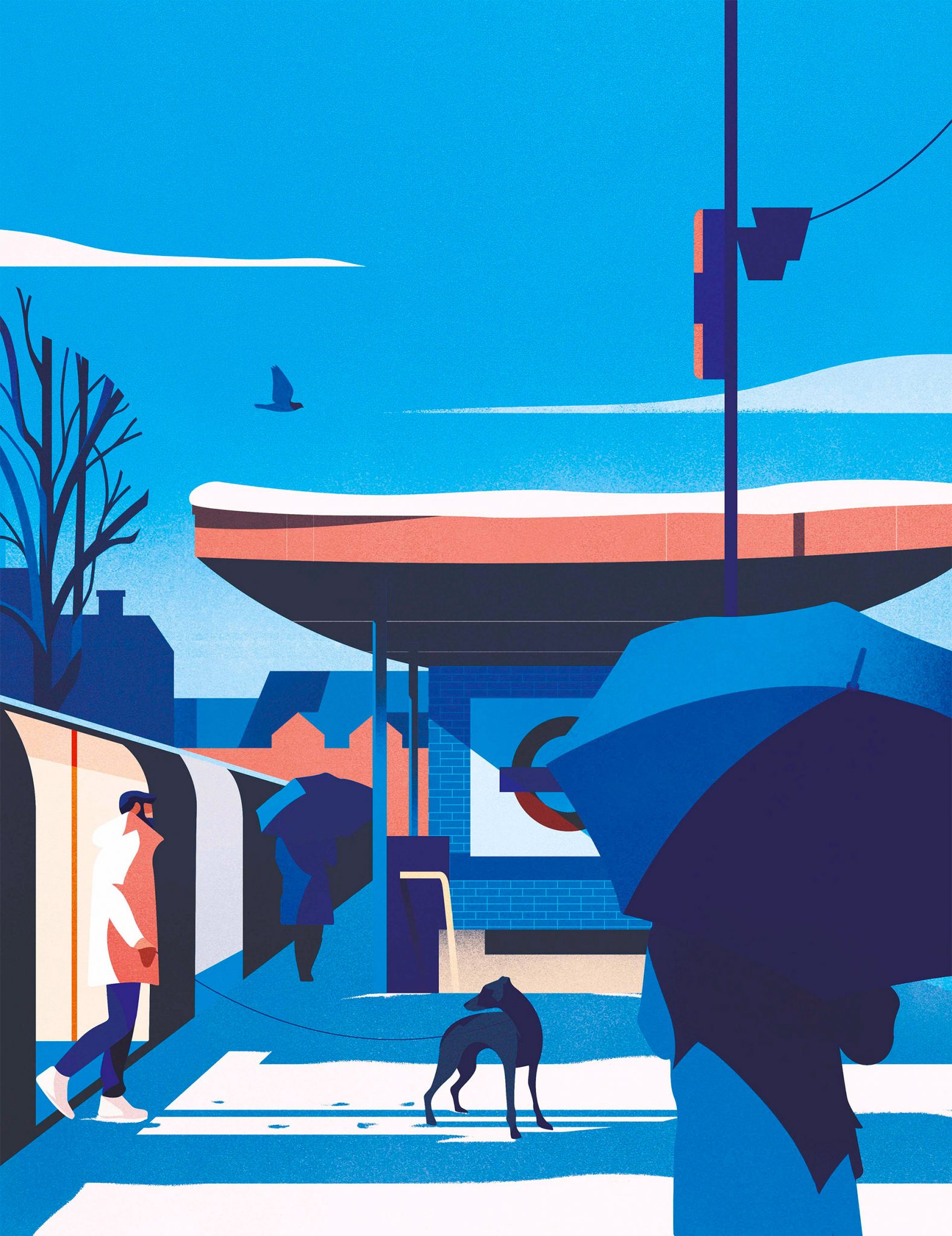Editorial Illustrations by Charlie Davis | Daily design inspiration for ...