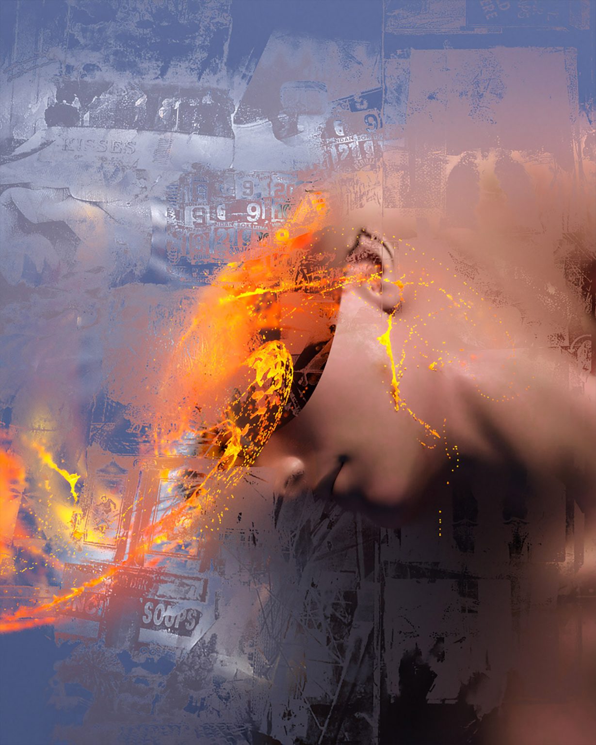 Humans: Existential Paintings by Adam Martinakis | Daily design ...