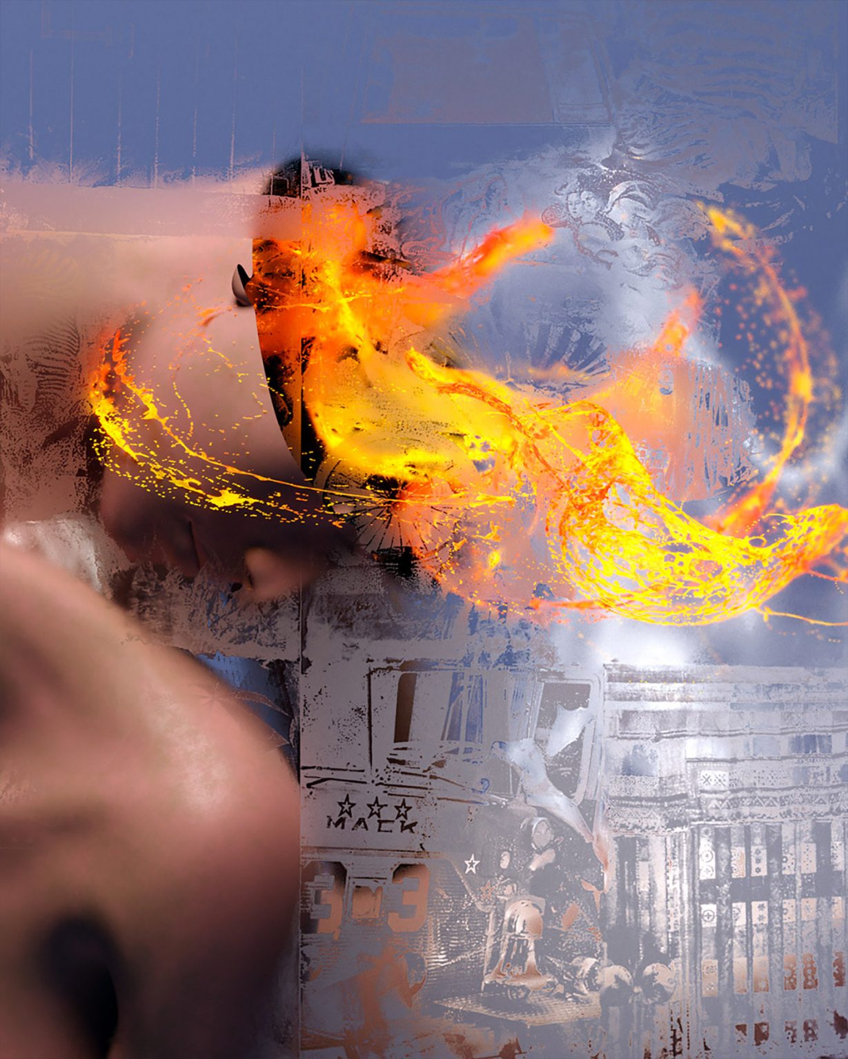 Humans: Existential Paintings by Adam Martinakis | Daily design ...