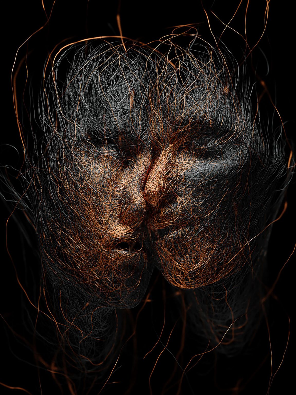 Humans: Existential Paintings by Adam Martinakis | Daily design ...