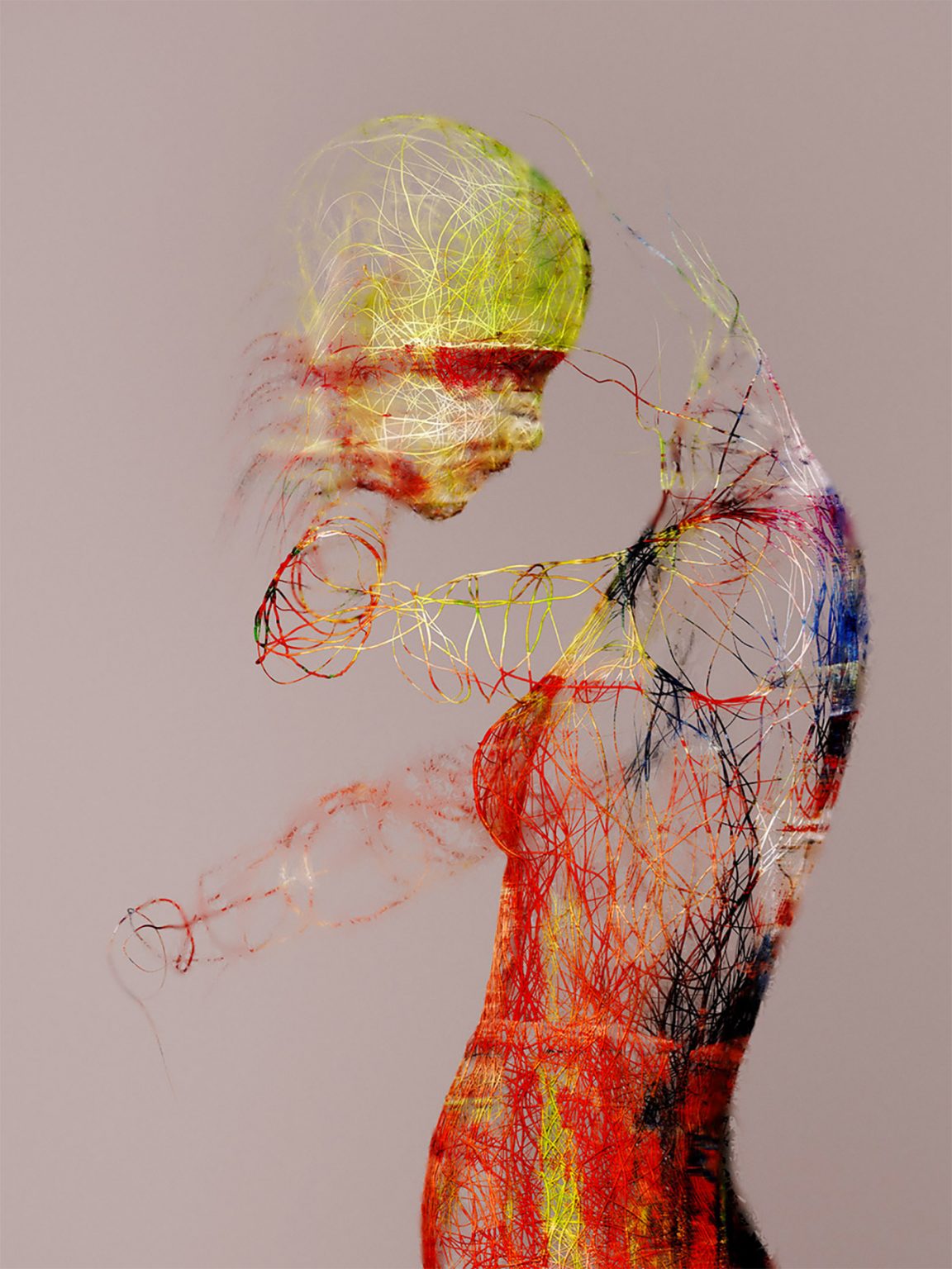 Humans: Existential Paintings by Adam Martinakis | Daily design ...