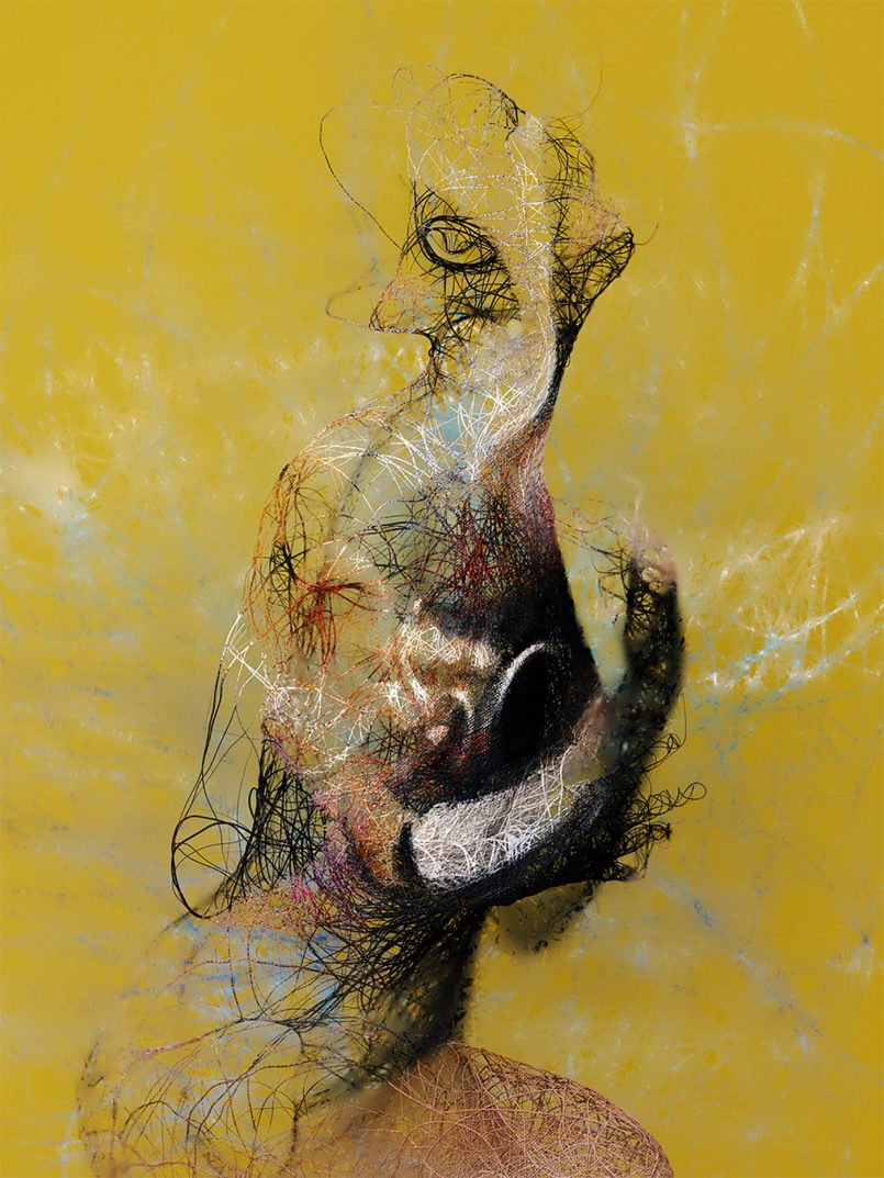 Humans: Existential Paintings by Adam Martinakis | Daily design ...