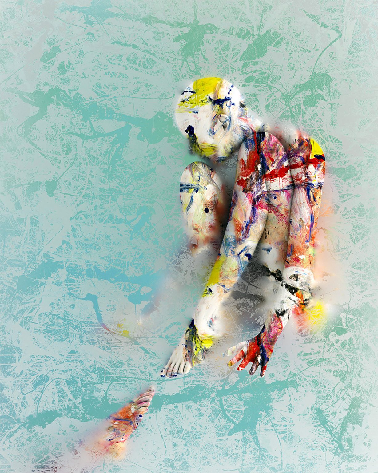 Humans: Existential Paintings by Adam Martinakis | Daily design ...