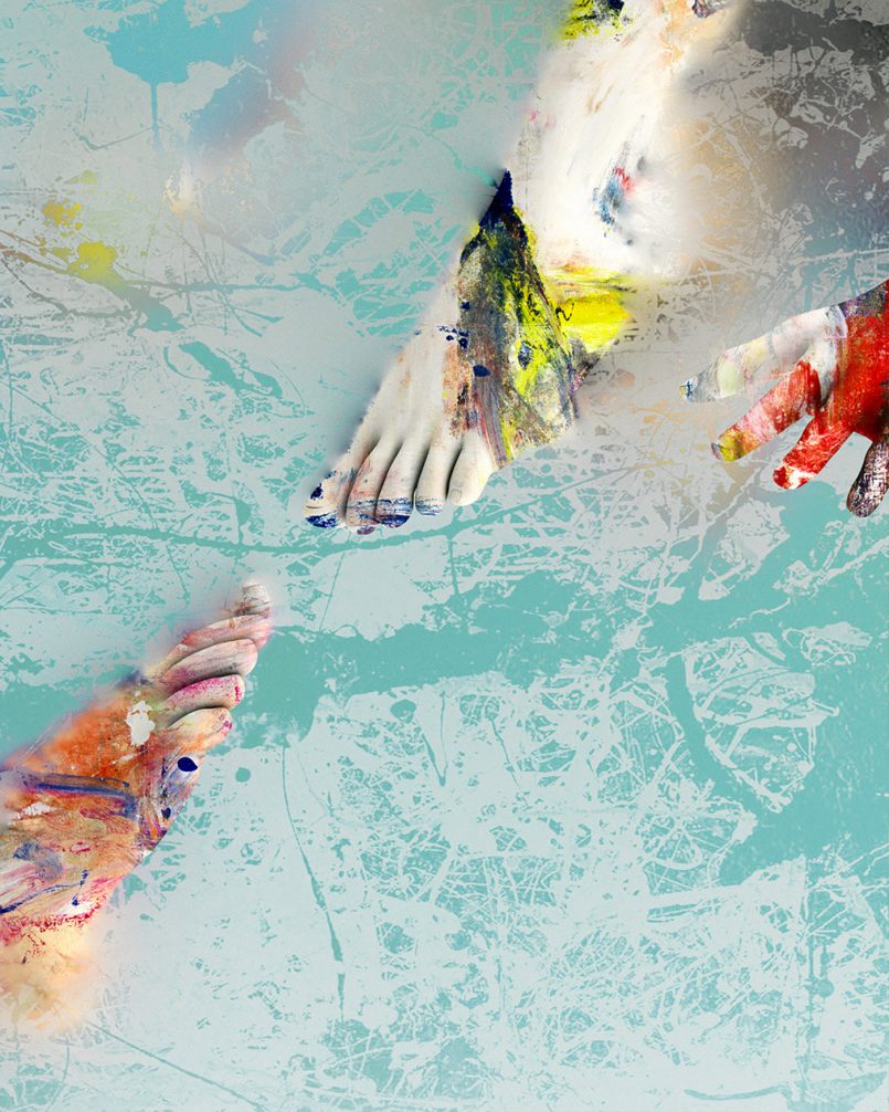 Humans: Existential Paintings by Adam Martinakis | Daily design ...