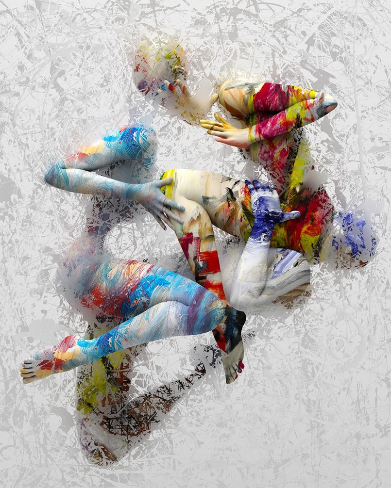 Humans: Existential Paintings by Adam Martinakis | Daily design ...