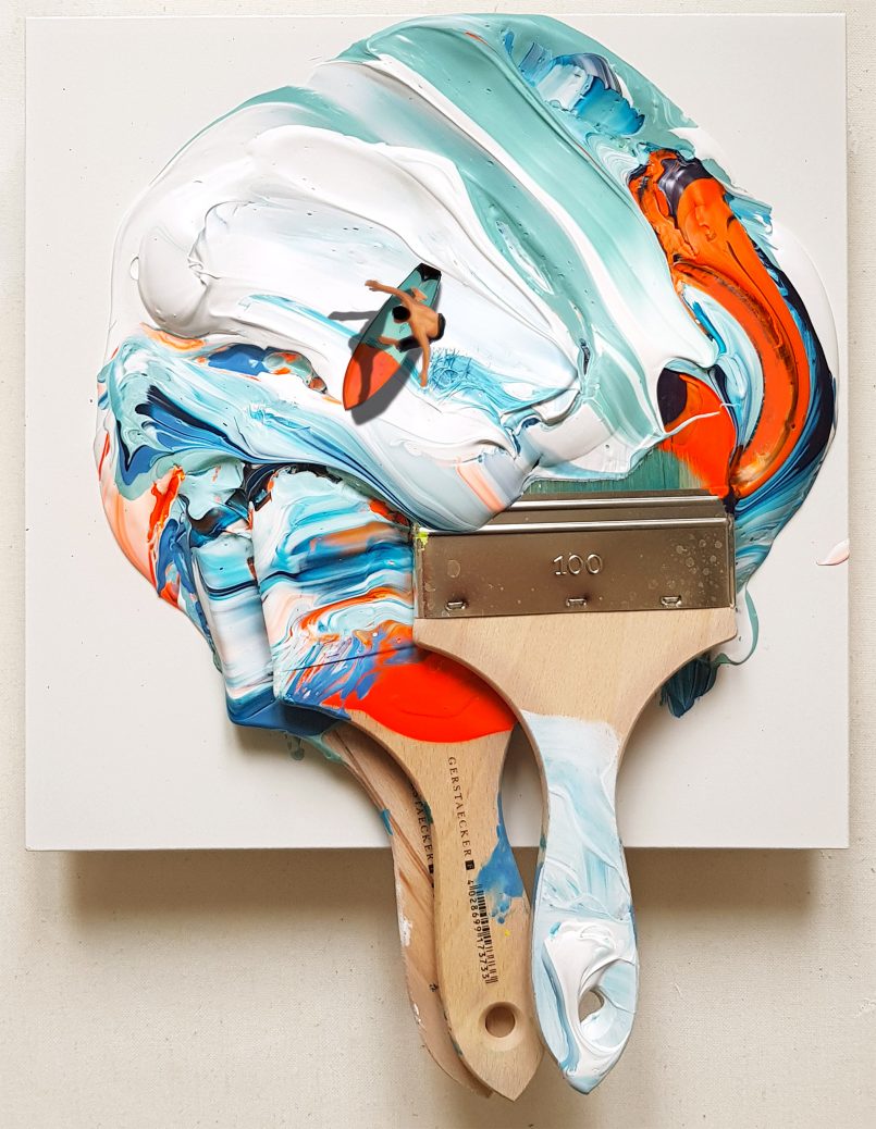 Amazing Three Dimensional Paintings By Golsa Gochini Daily Design