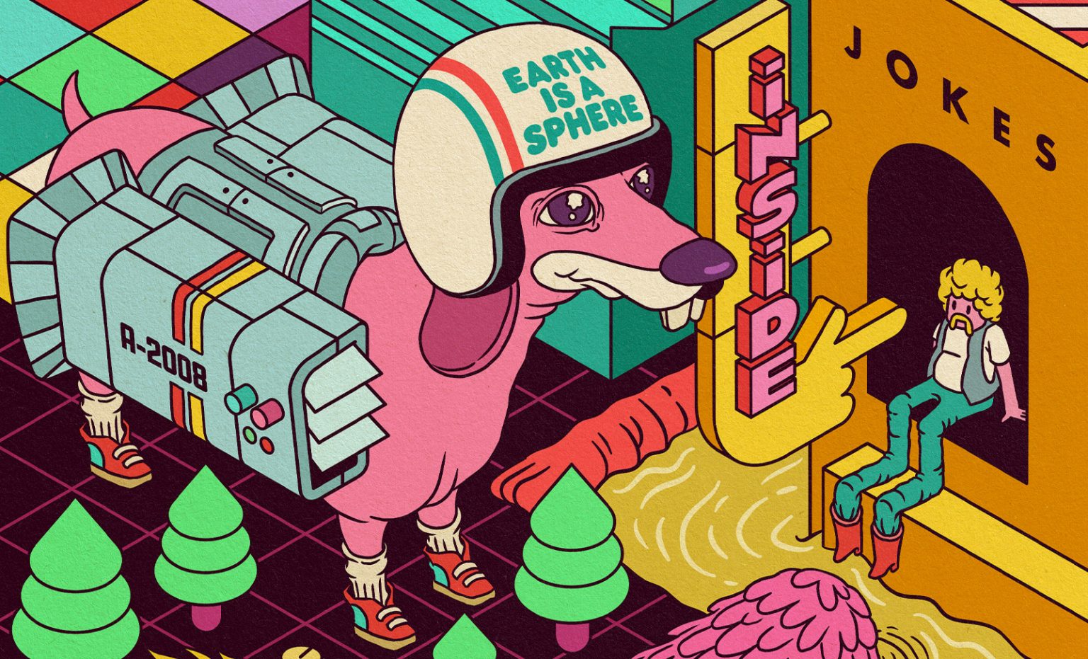 Cool Illustrations & Murals by Dave Arcade | Daily design inspiration ...