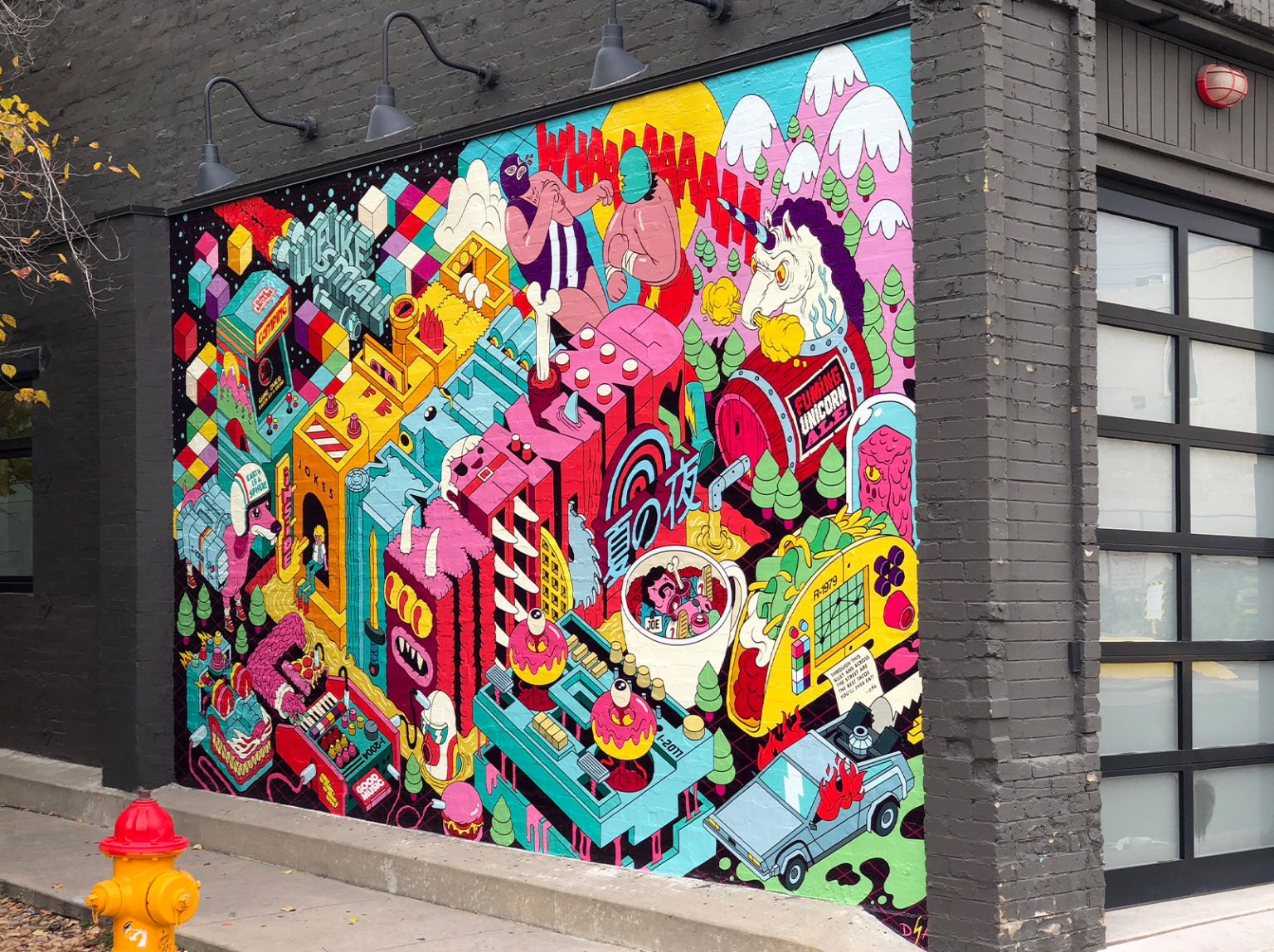 Cool Illustrations & Murals by Dave Arcade | Daily design inspiration ...