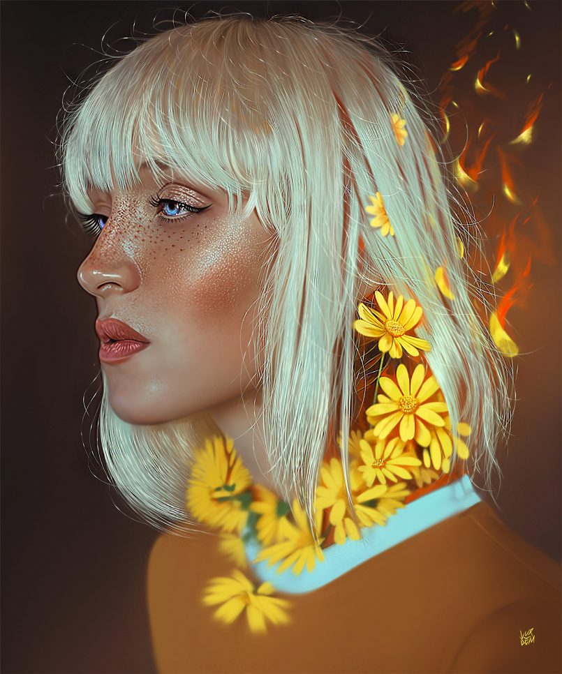 Illustrated Portraits by Yasar Vurdem | Daily design inspiration for ...