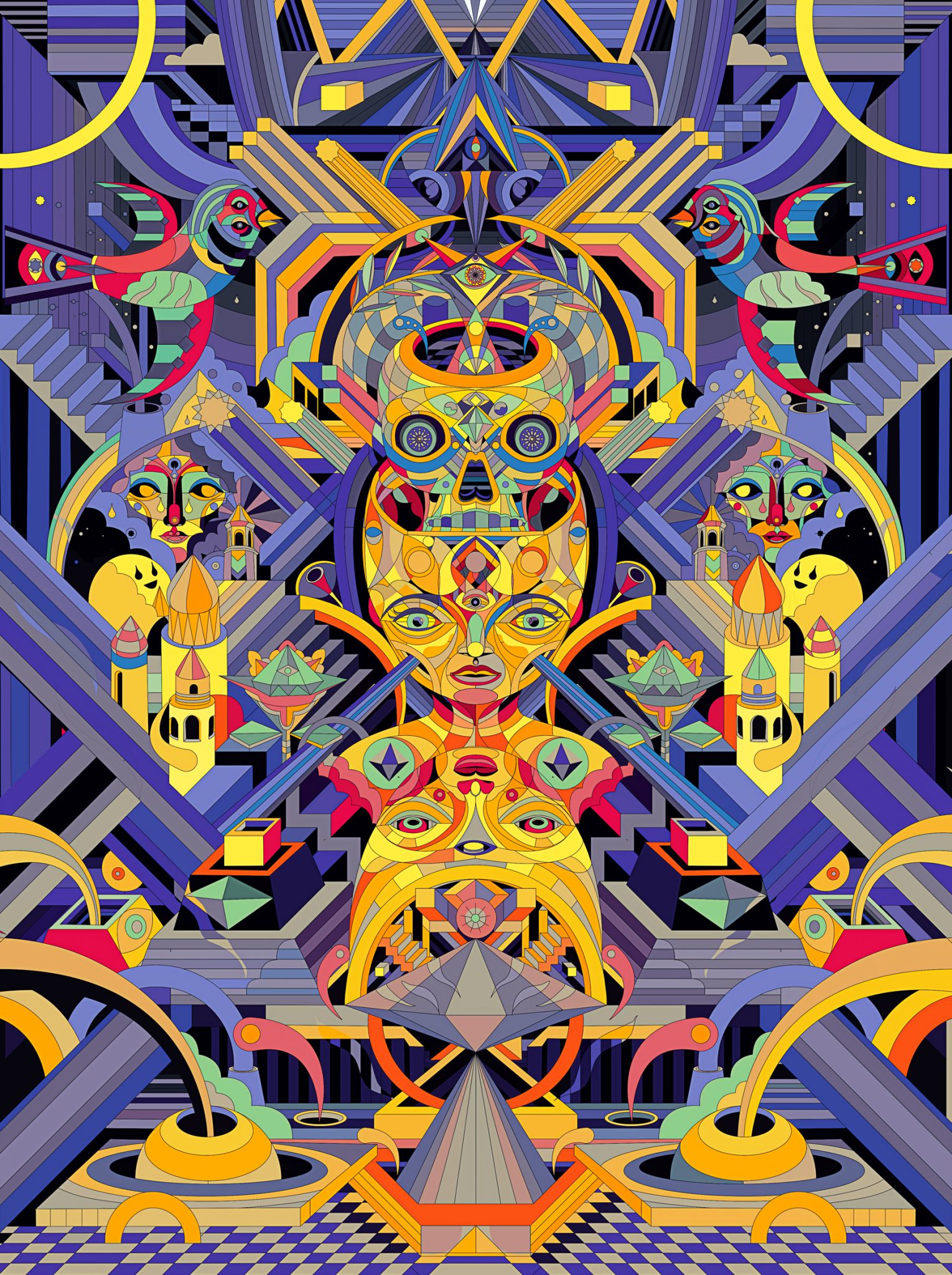 Intricate Illustrations by Yo Az | Daily design inspiration for ...