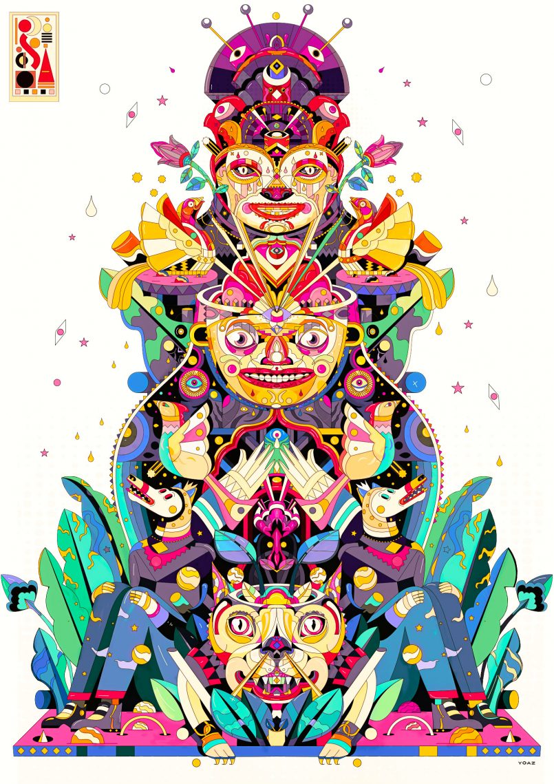Intricate Illustrations by Yo Az | Daily design inspiration for ...