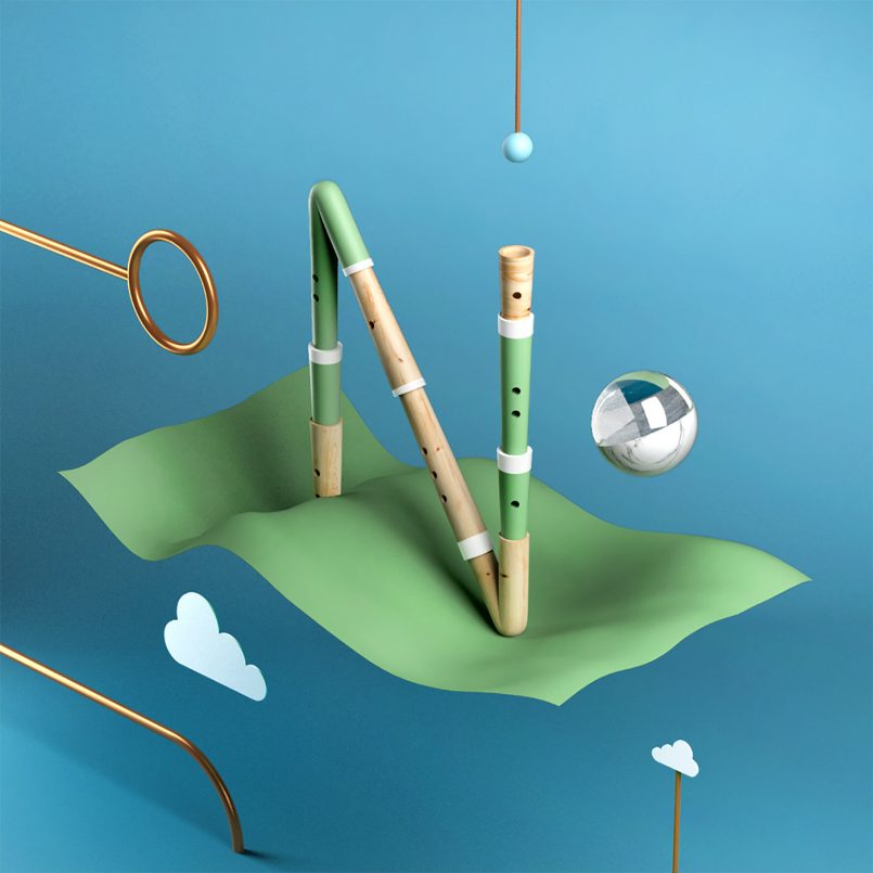 Typographic Musical Instruments by Francisco Cortés | Daily design ...